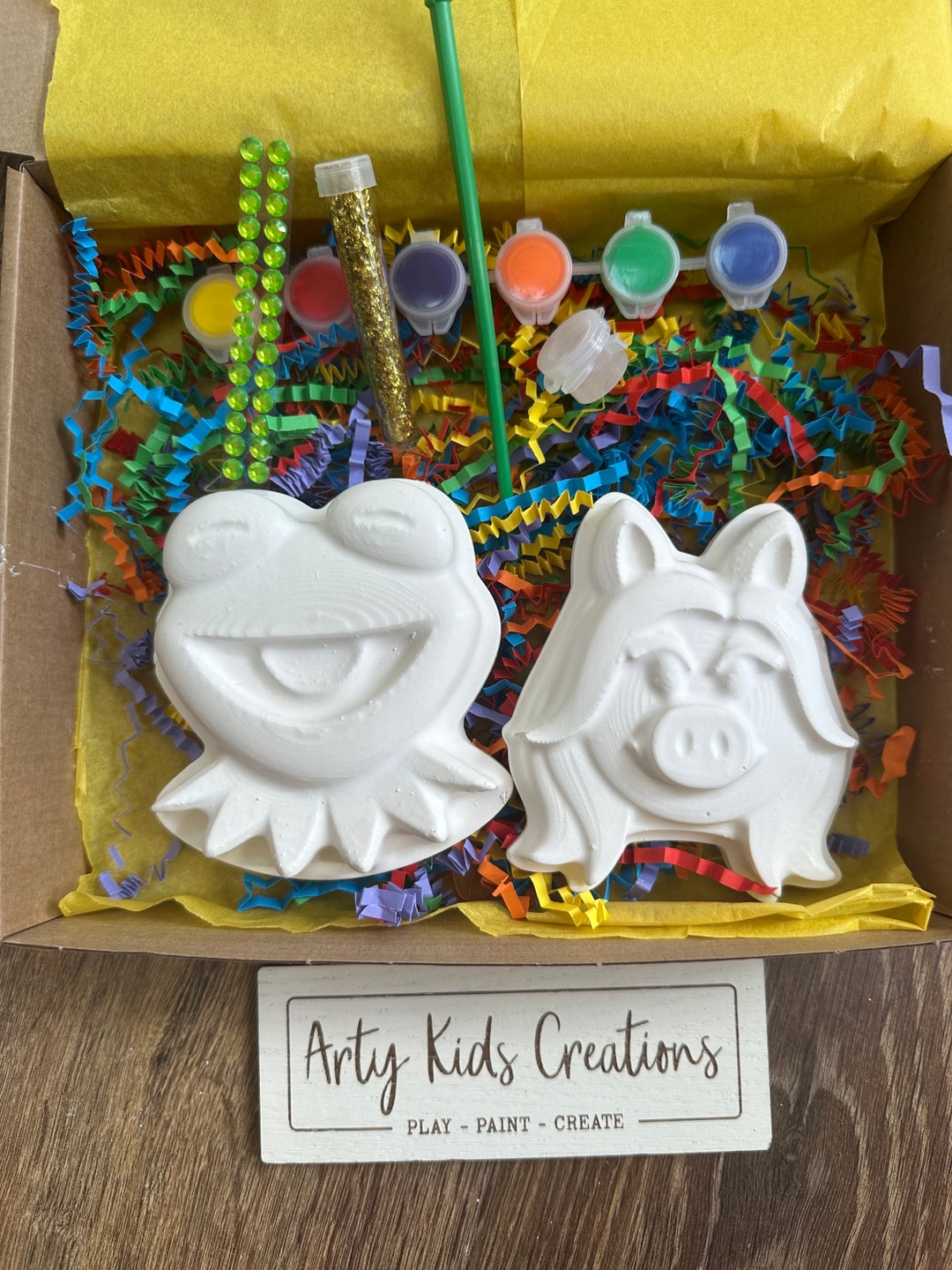 Paint Your Own Muppets Inspired Gift Set ~ Gift ~ Stocking Filler ...