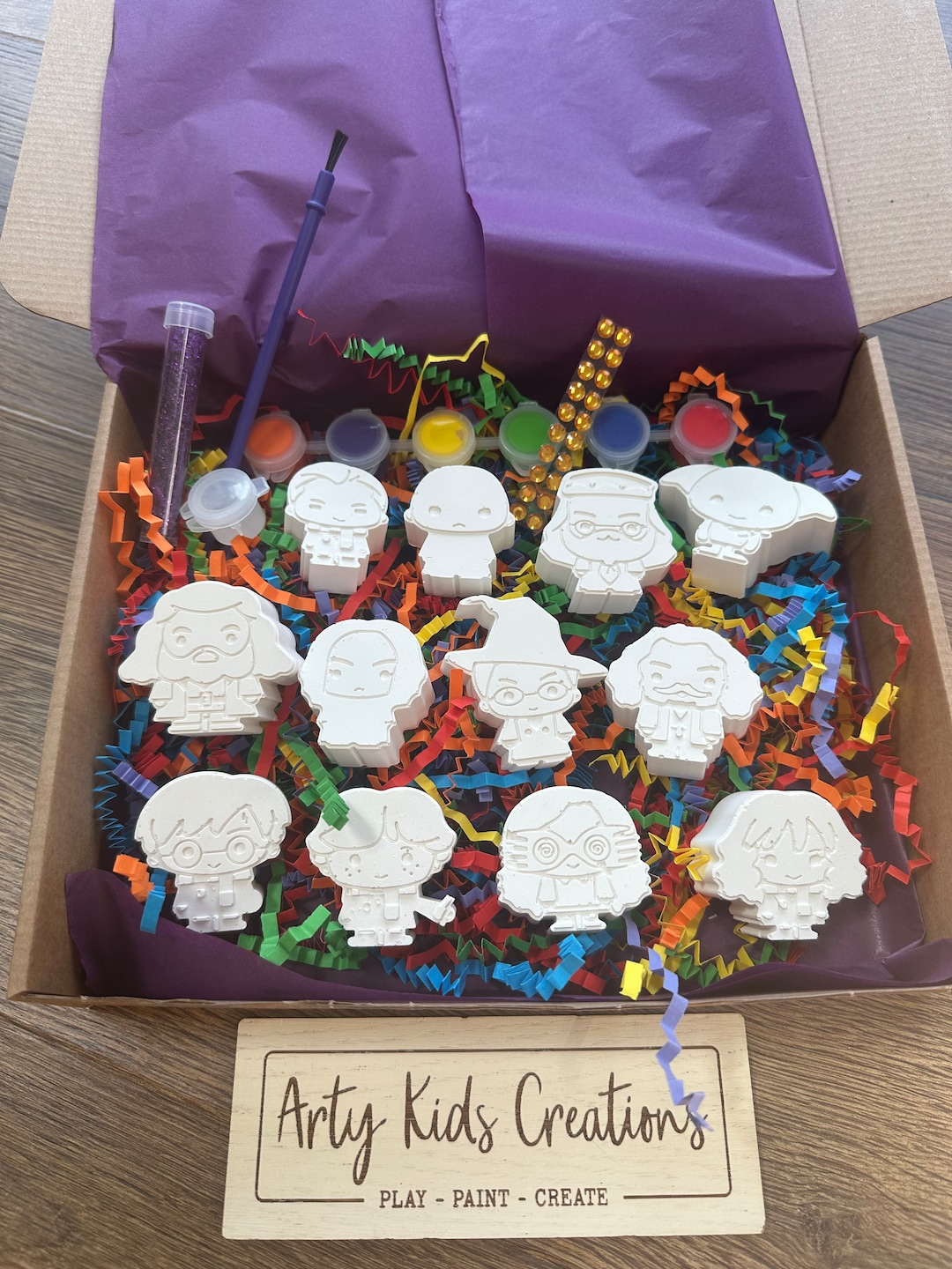 Paint Your Own Wizard Craft Set~ Harry Potter~ Hobby ~ Gift ~ Birthday ...