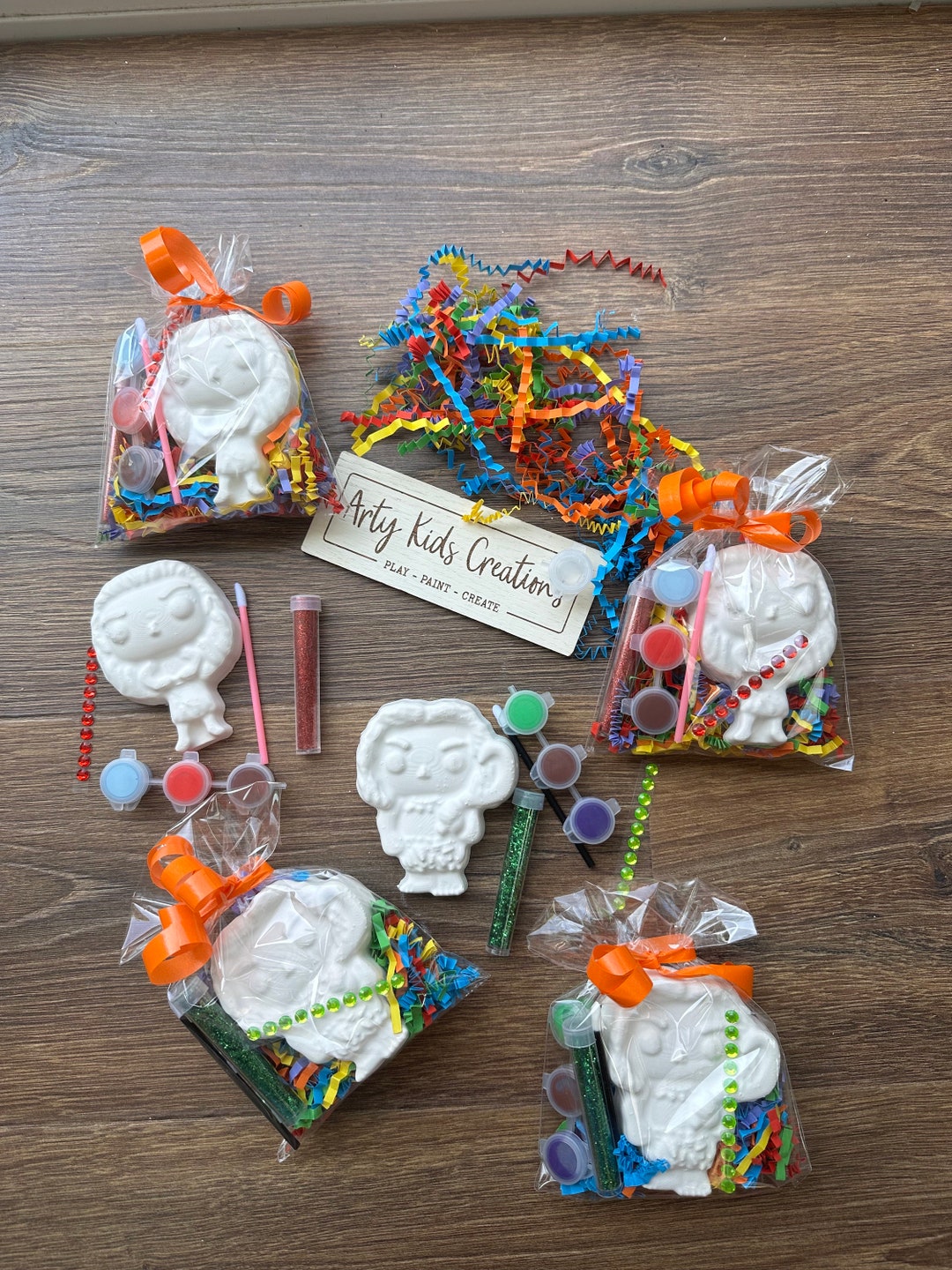 Paint Your Own Moana Inspired Party Favour ~ Party Bag~ Moana ~ Maui ...