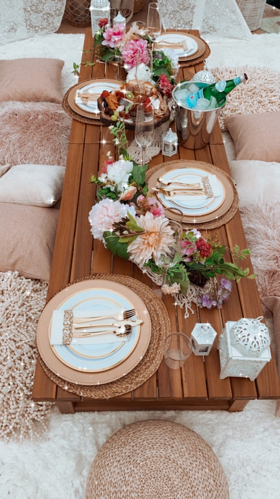 Boho Picnic Complete Picnic Set-up Start Your Picnic - Etsy Boho Picnic Complete Picnic Set-up Start Your Picnic - Etsy