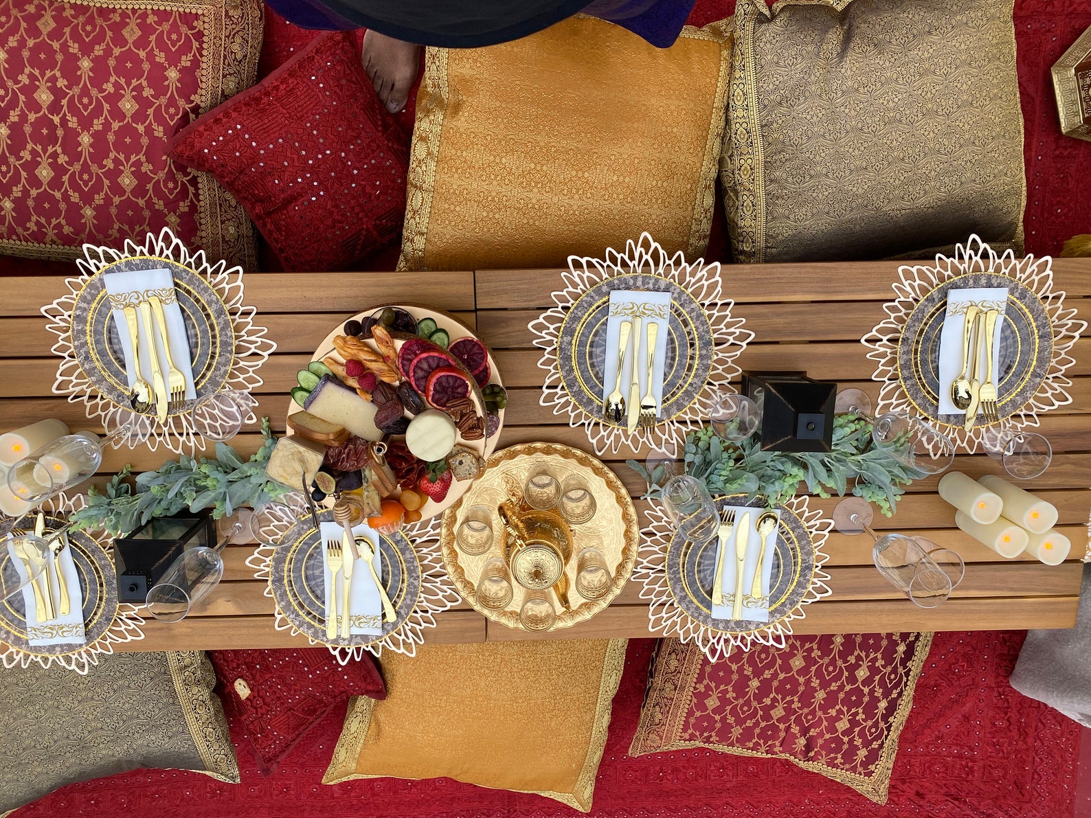 Boho Picnic - Complete Set-up - Moroccan Tea Theme - Start Your Picnic ...