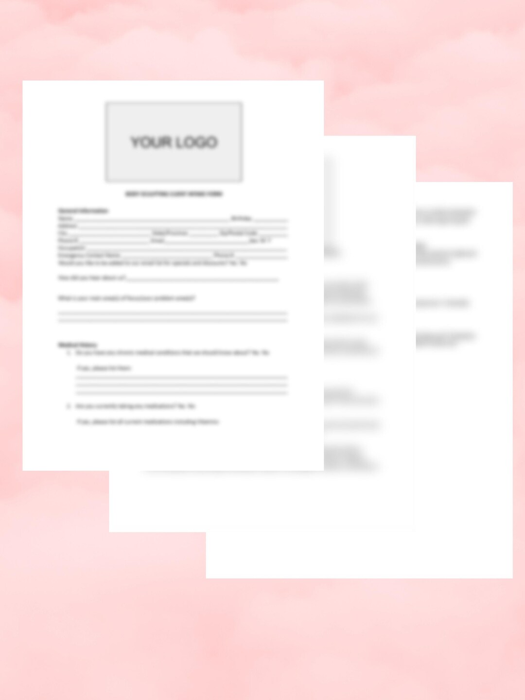 Body Contouring Consent Forms - Etsy