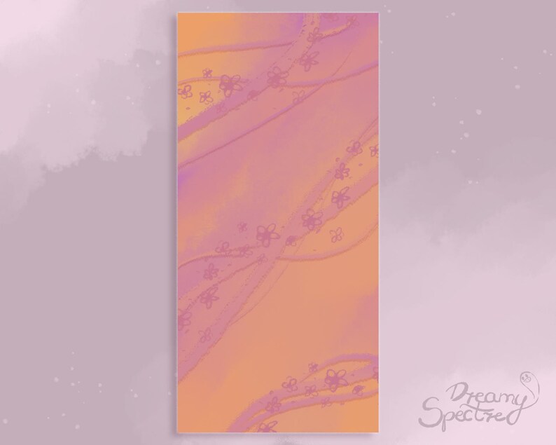 Flowery Patterns on Soft Backgrounds Phone Wallpaper Bundle - Etsy