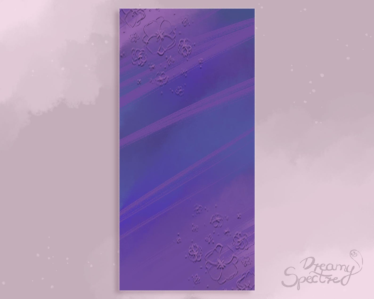 Flowery Patterns on Soft Backgrounds Phone Wallpaper Bundle - Etsy
