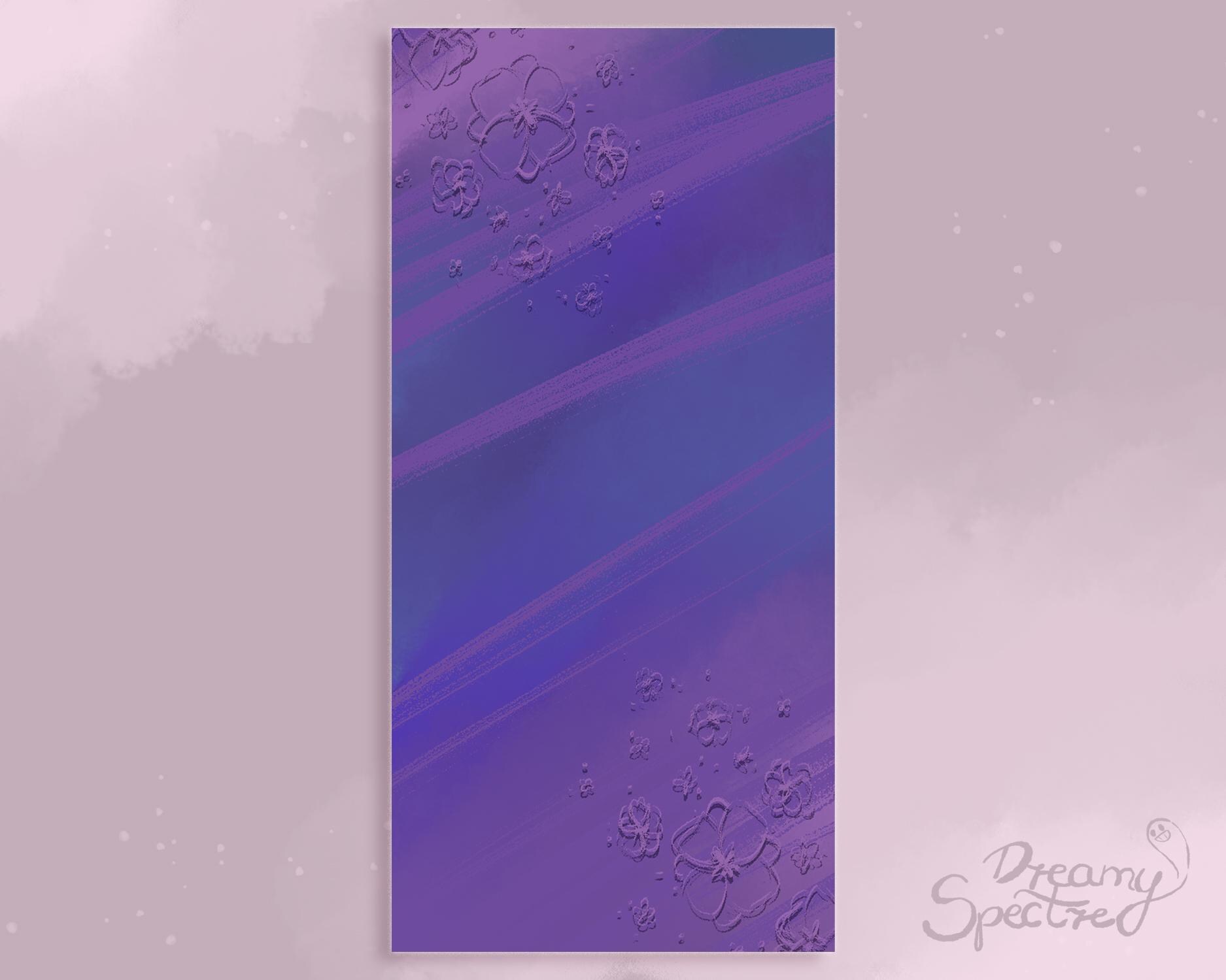 Flowery Patterns on Soft Backgrounds Phone Wallpaper Bundle - Etsy