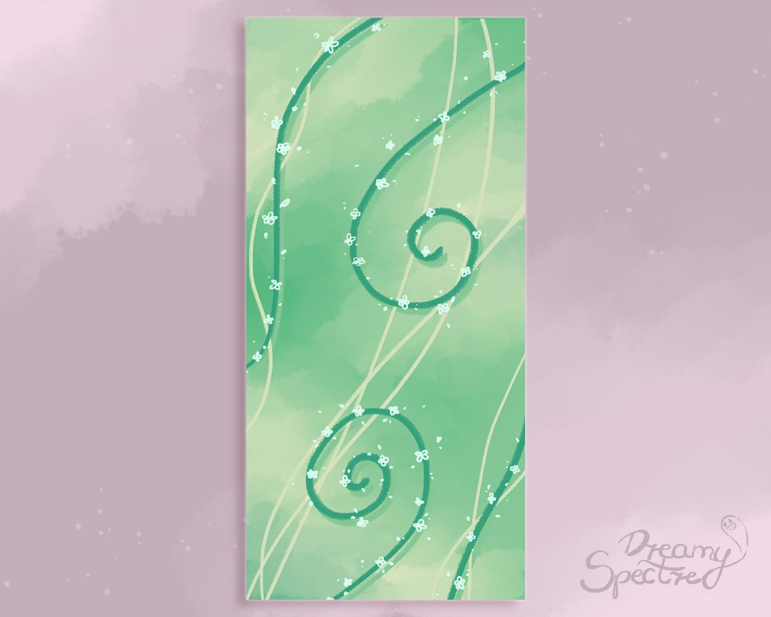 Flowery Patterns on Soft Backgrounds Phone Wallpaper Bundle - Etsy