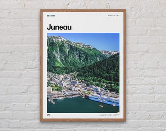 Juneau Alaska Poster - Etsy