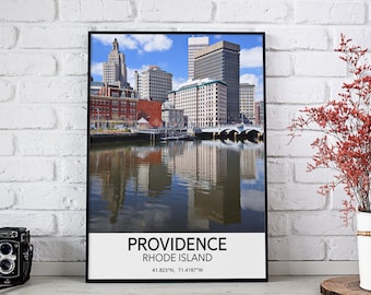 Providence Ri Poster - Etsy