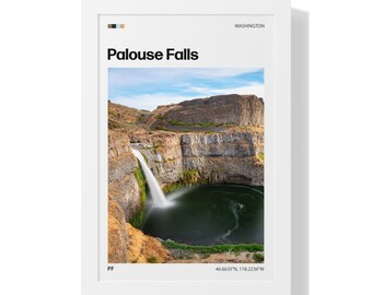 Palouse Falls Poster - Etsy