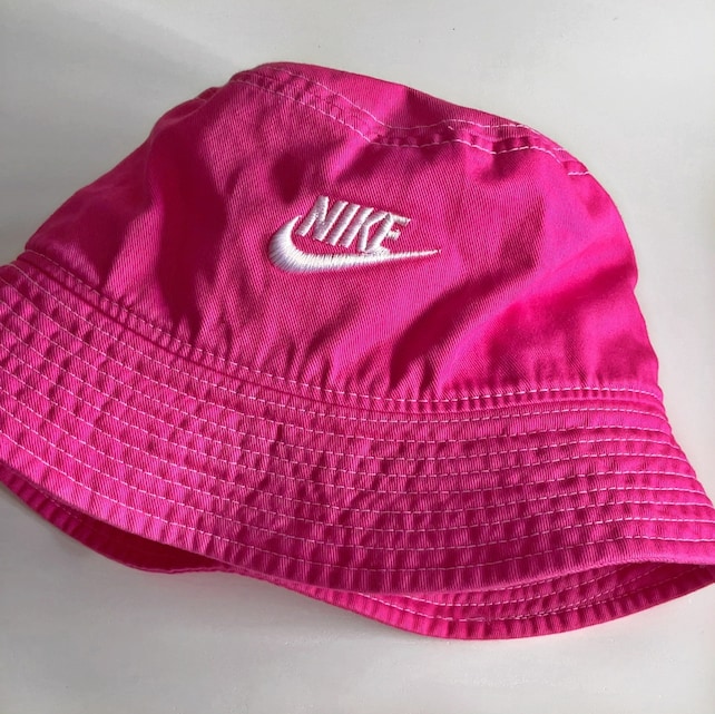 Nike Pink Bucket Hat - Etsy