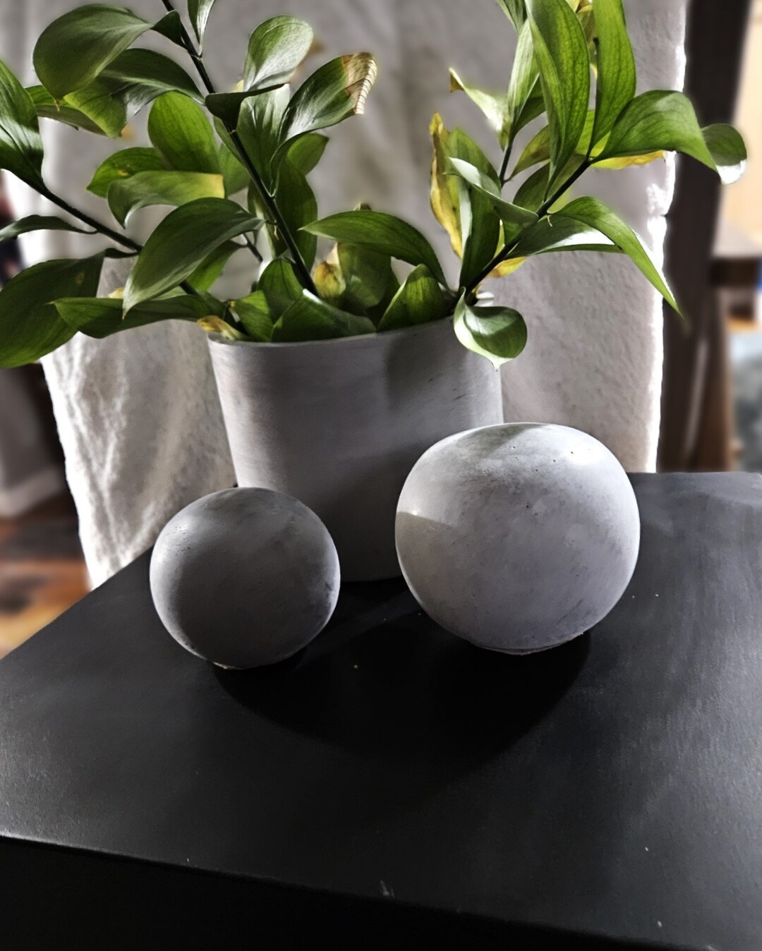 Concrete Orbs Unsealed and Natural - Etsy