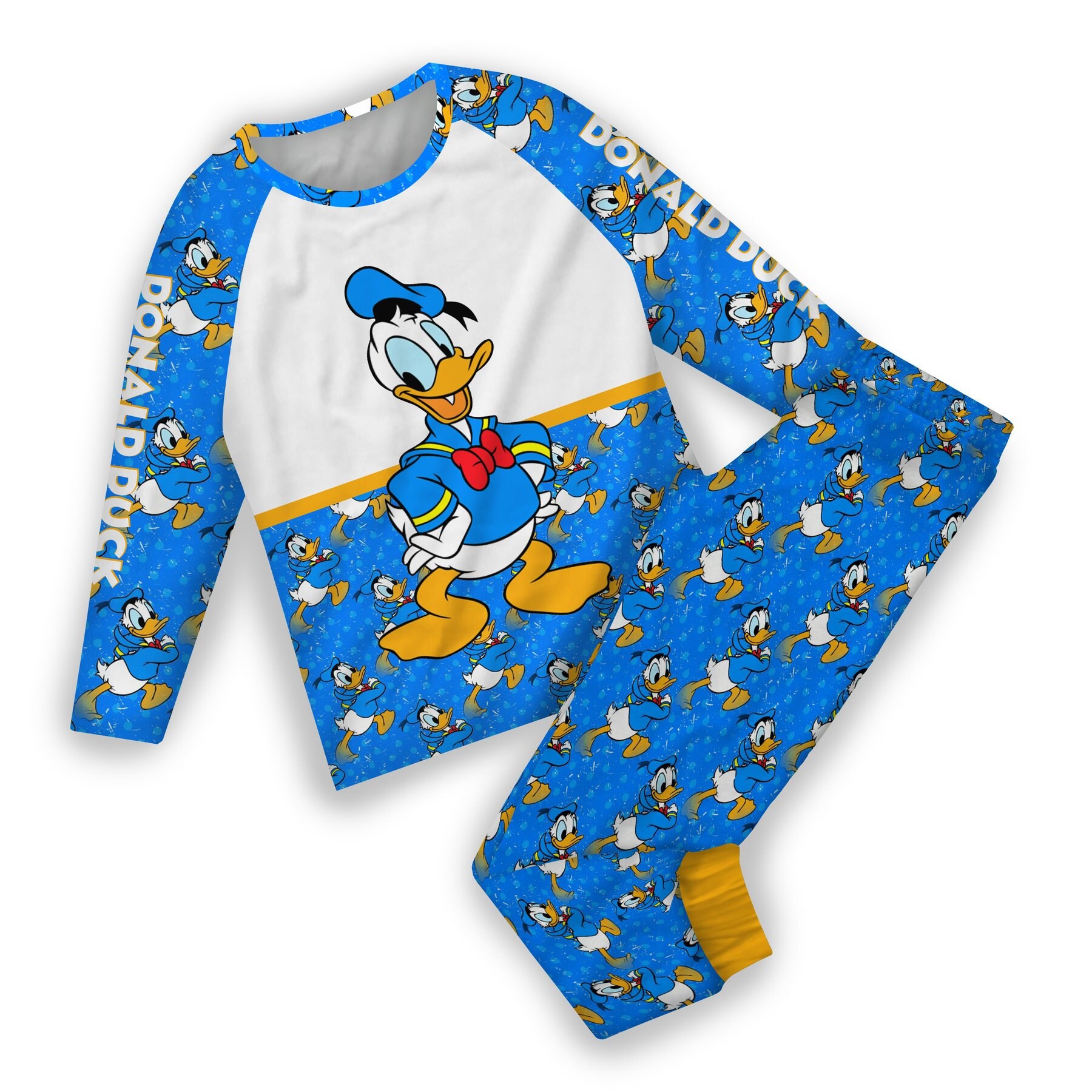 Blue Donald Duck 2 Disney | Family Matching Pajamas Set