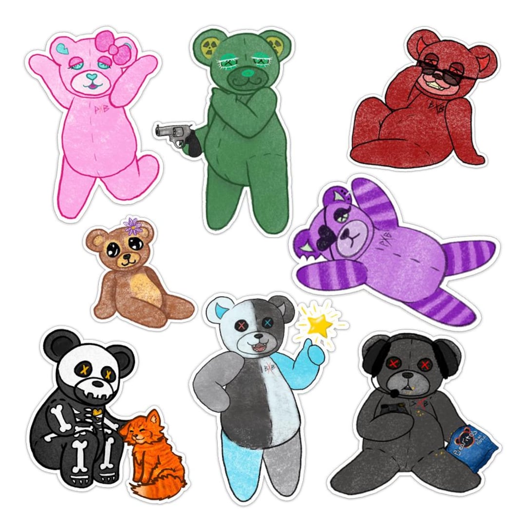 Bundle of Doodle Bears - Etsy