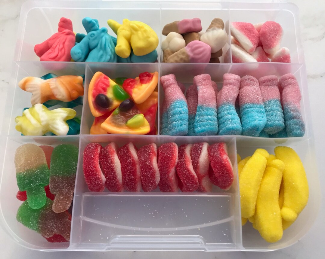Custom Gummy Tackle Box Choose 9 Gummy's Over 25 to - Etsy Österreich