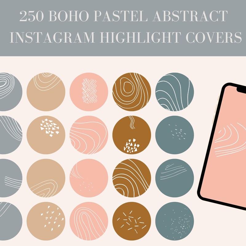Pastel Instagram Highlights - Etsy
