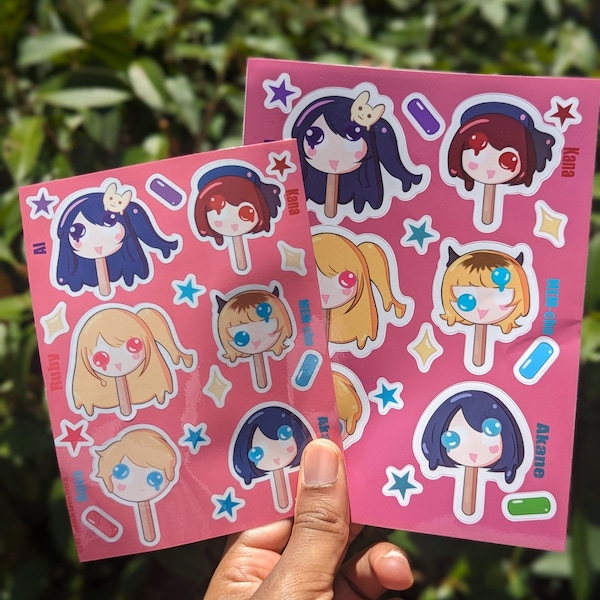 Oshi No Ko Sticker Vinyl - Etsy