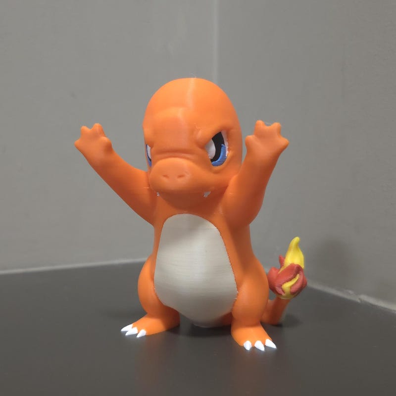 Window Charmander 3d Print - Etsy