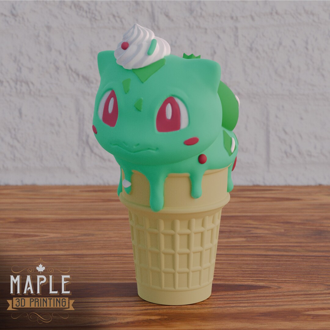 Pokémon Ice-cream Bulbasaur Squirtle charmander - Etsy