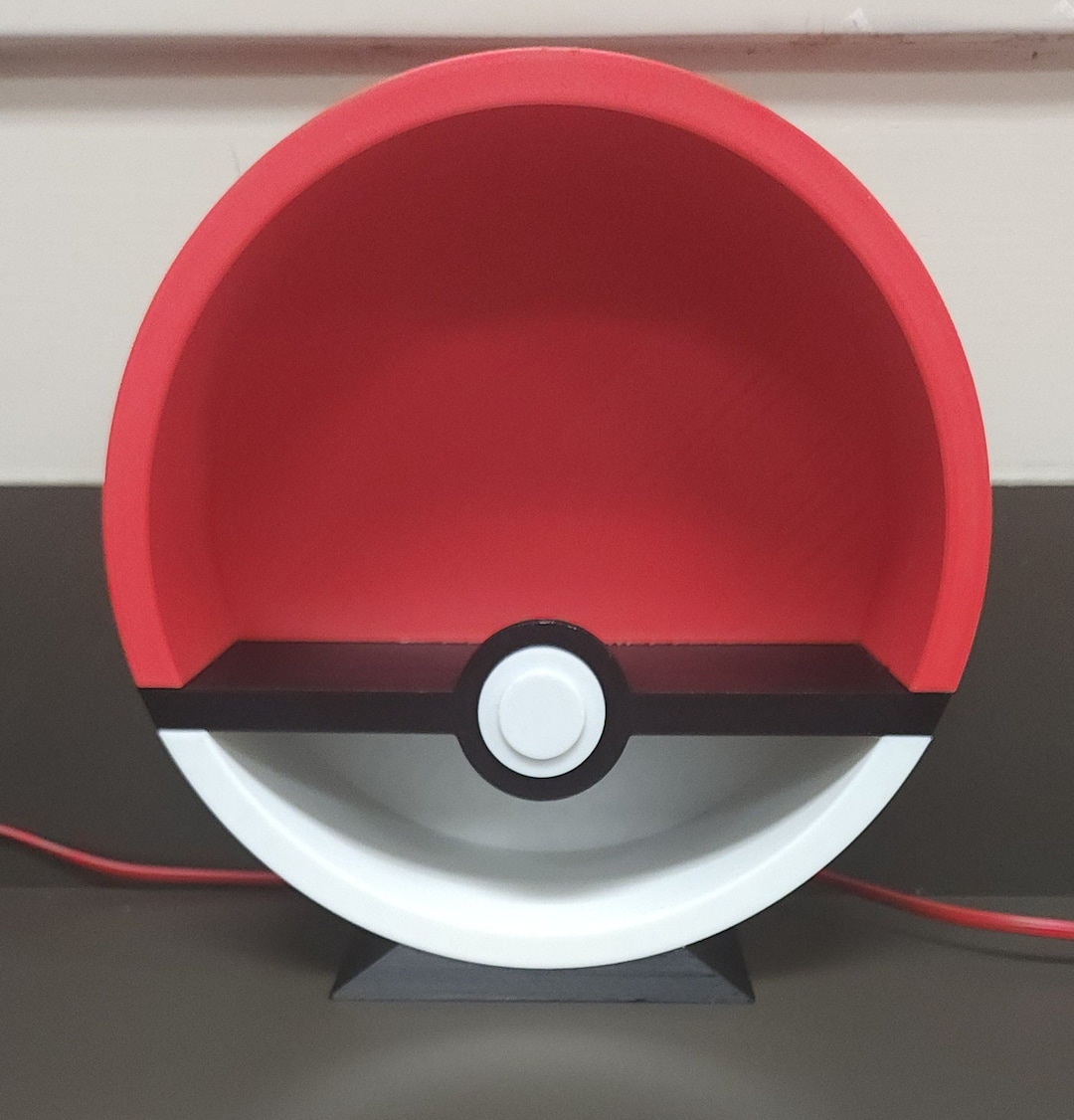 Pokeball Display Shelf (3D Printed)(wall Mount) - Etsy