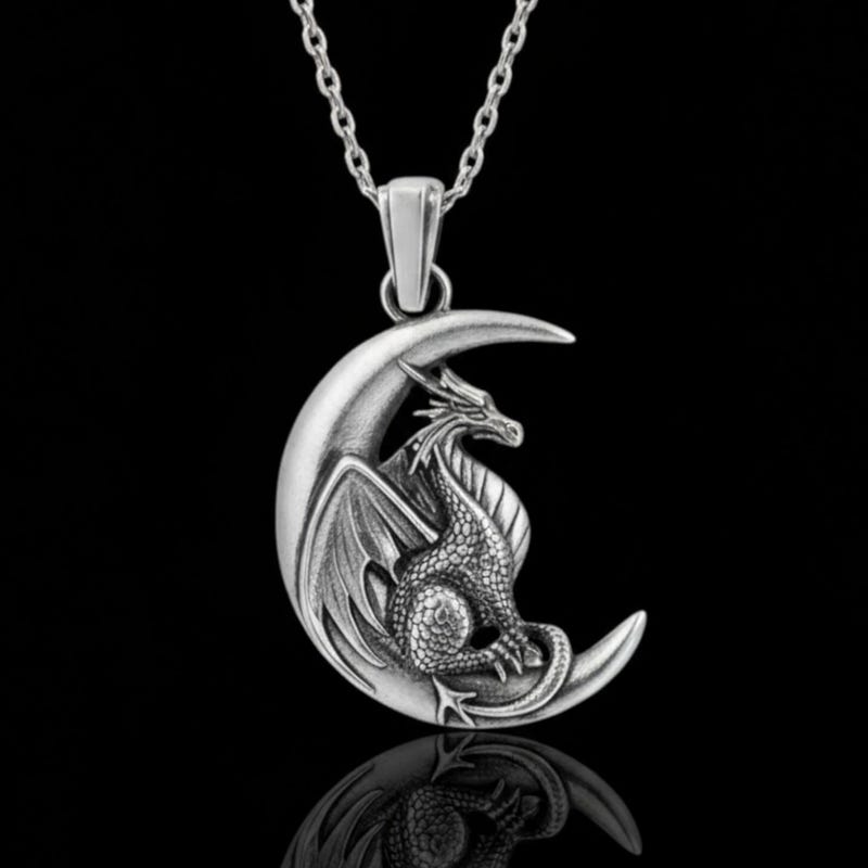 Fantasy Oxidized Pendant - Etsy UK