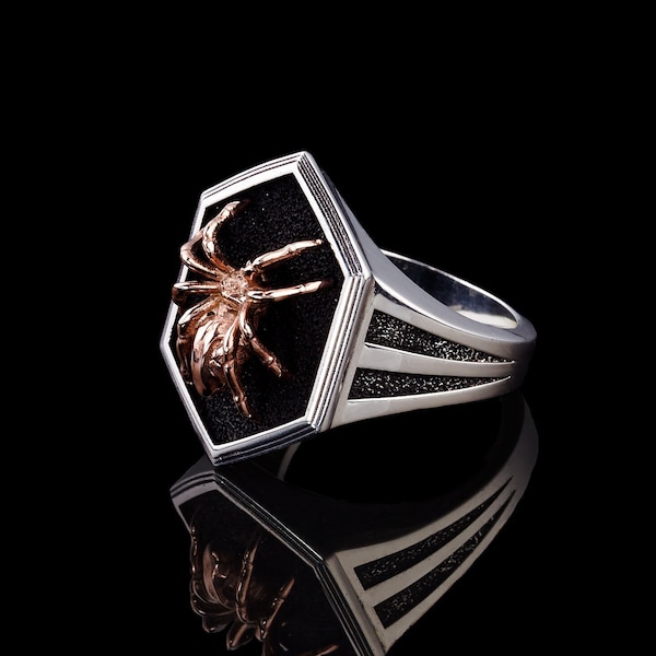 Spider Ring Men - Etsy