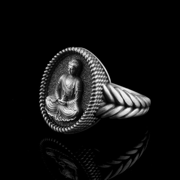 Buddha Ring - Etsy