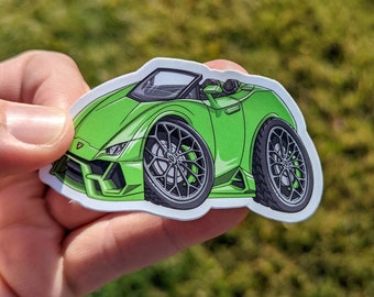 Lamborghini Huracan Decal - Etsy