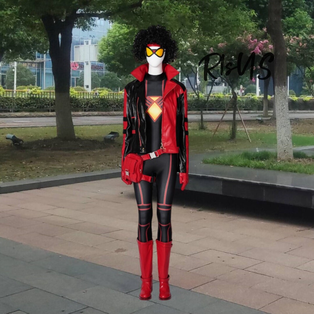Spider-woman Across the Universe Jessica Drew Cosplay - Etsy