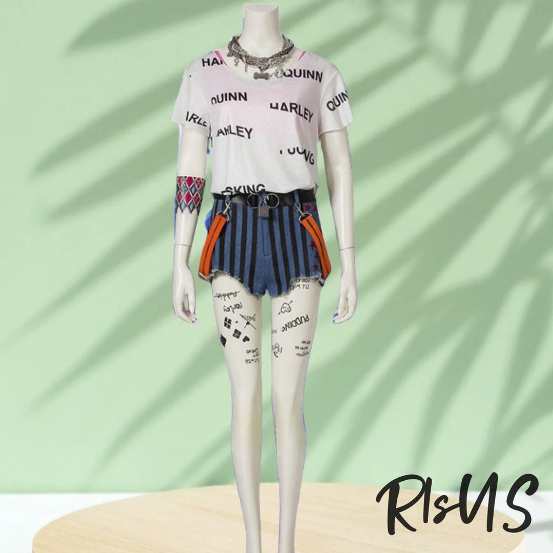 Full Set Joker Women Cos Raptor Squad and Harley Quinn Joker - Etsy