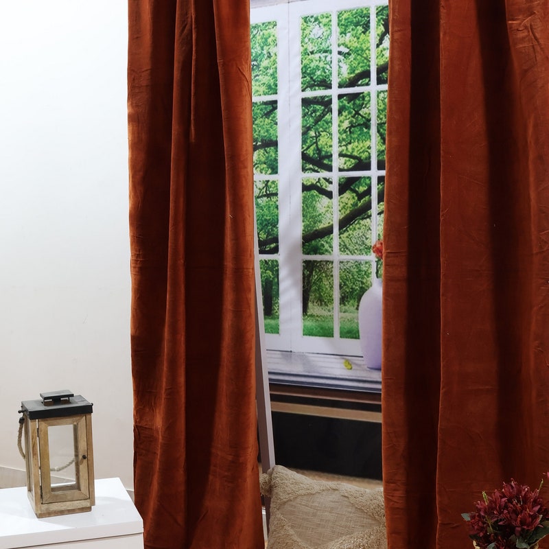 Rustic Curtains - Etsy