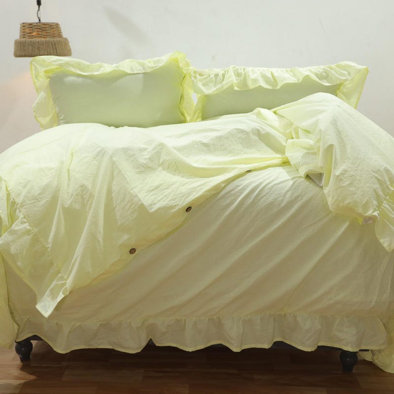 Ruffled Bedding - Etsy