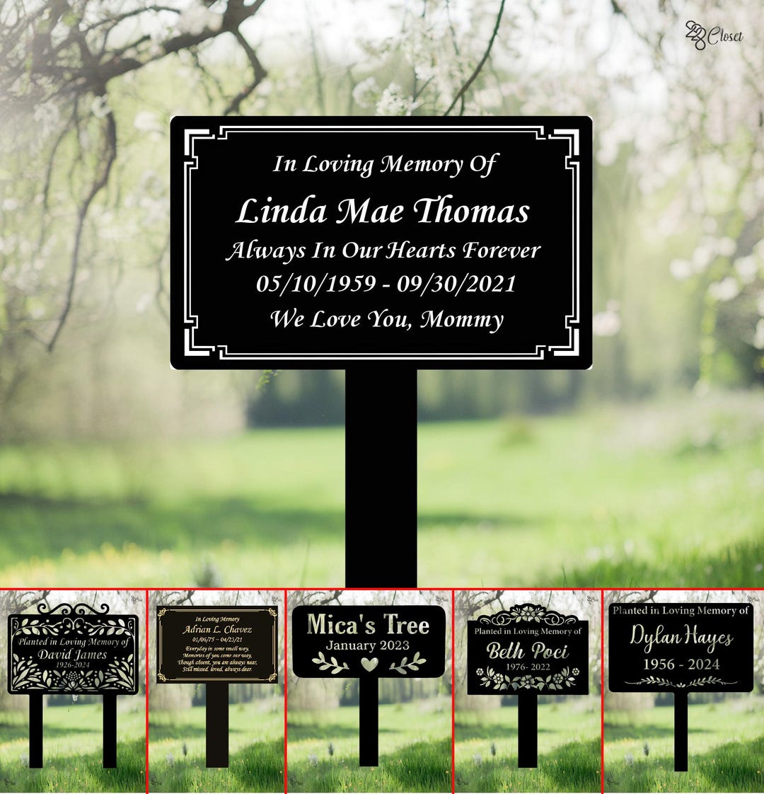 Personalized in Loving Memory Outdoor, in Loving Memory Yard Sign ...