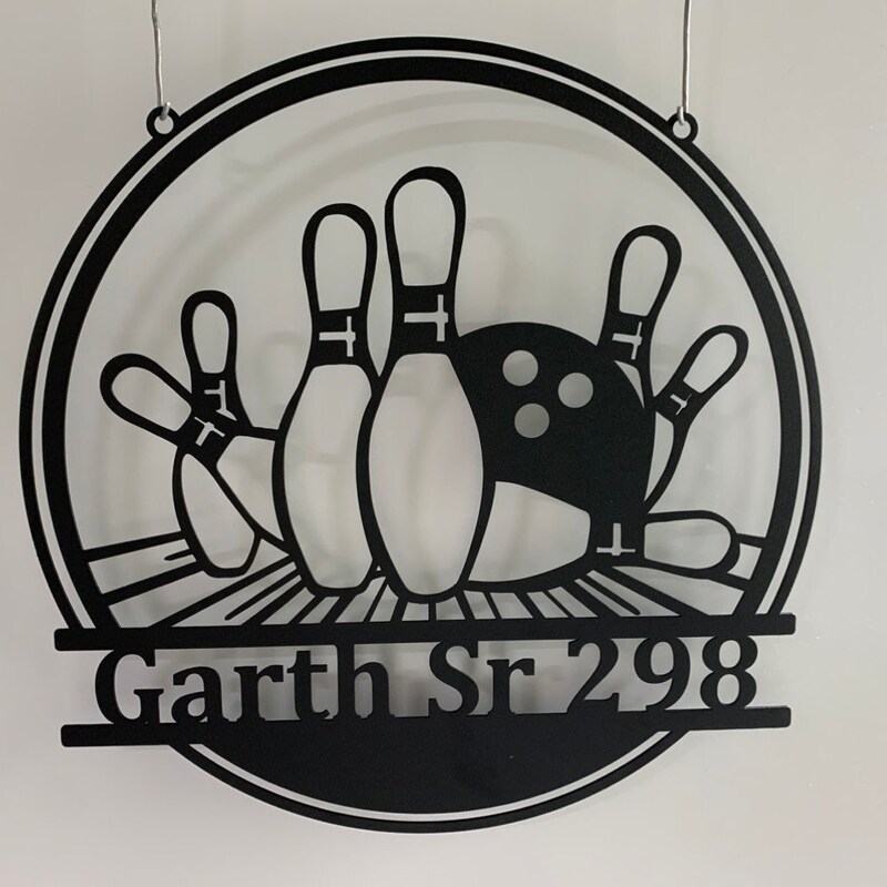 Bowling Alley Sign - Etsy