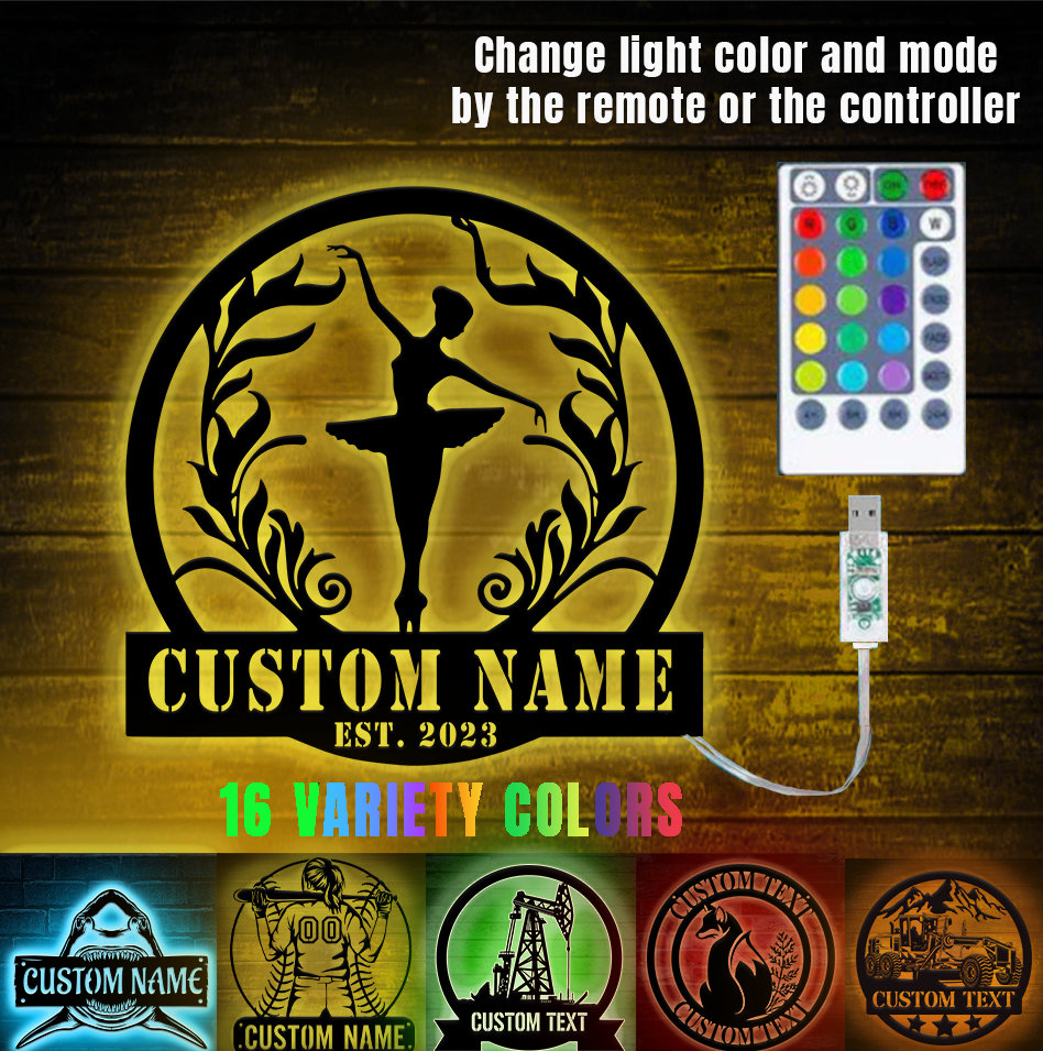 Custom Chemistry Teacher Metal Sign Led Light, Science Teacher Sign ...