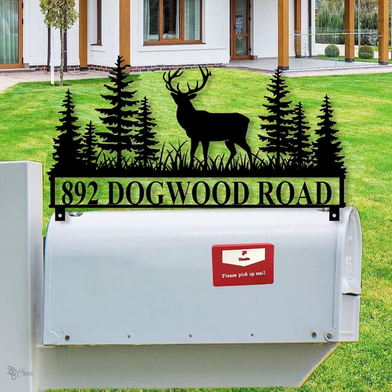 Mailbox Address Plate - Etsy