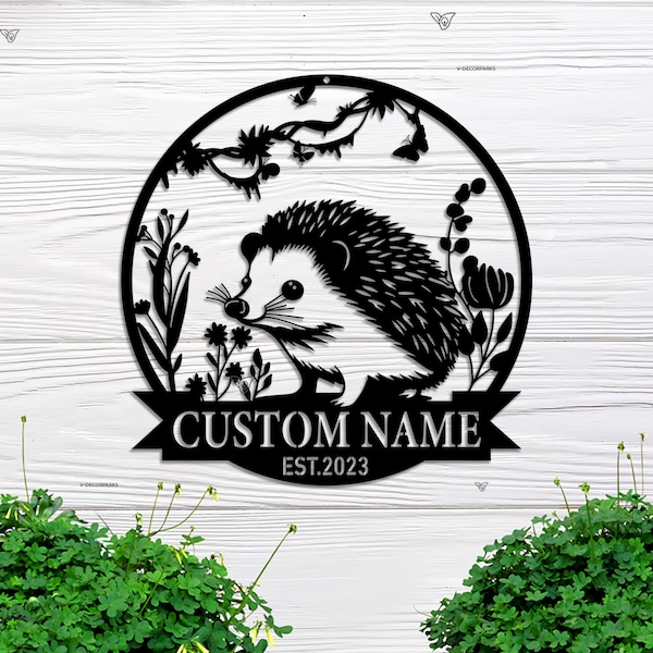 Hedgehog Decor - Etsy