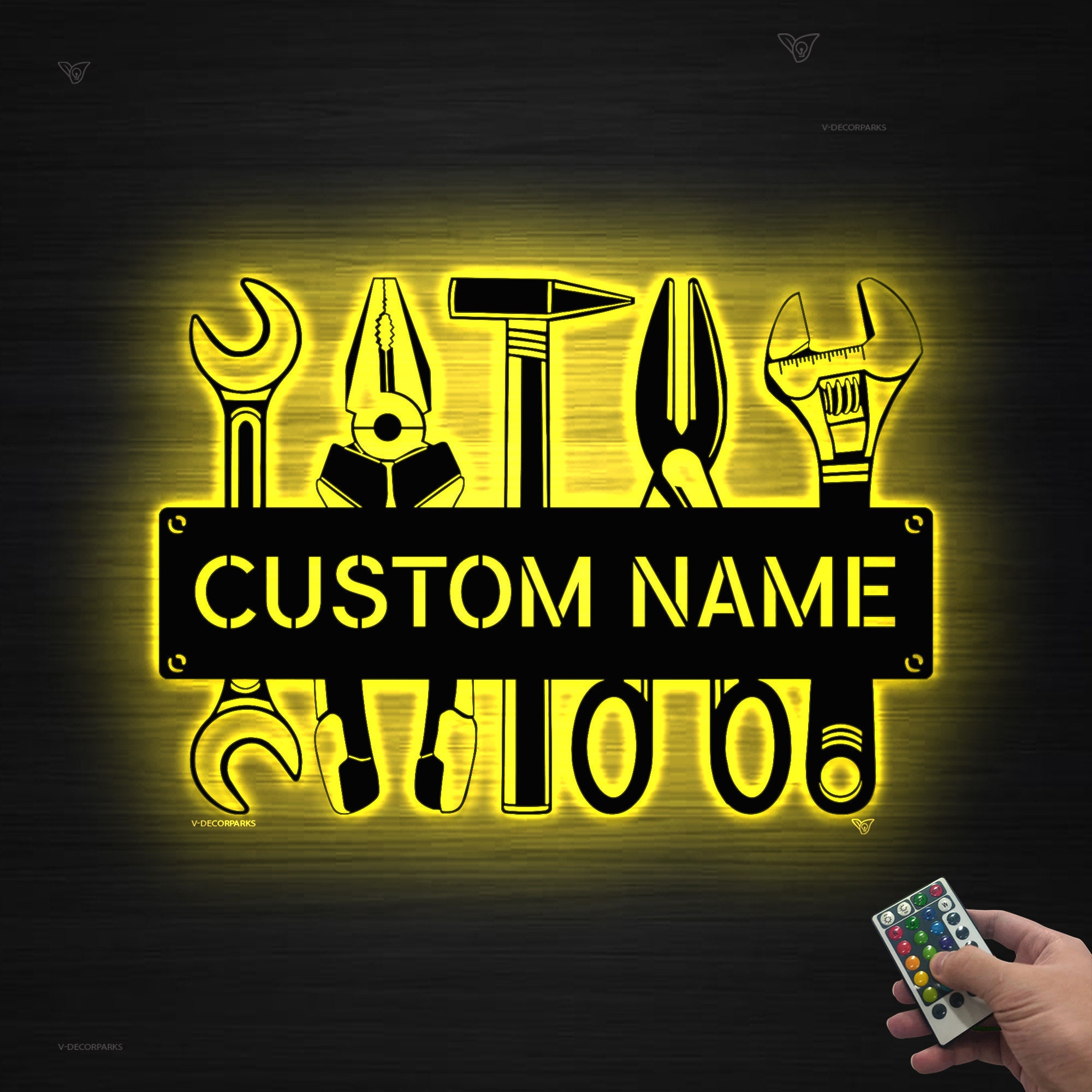 Custom Workshop Sign,work Shop Metal Sign,personalized Carpenter Name ...