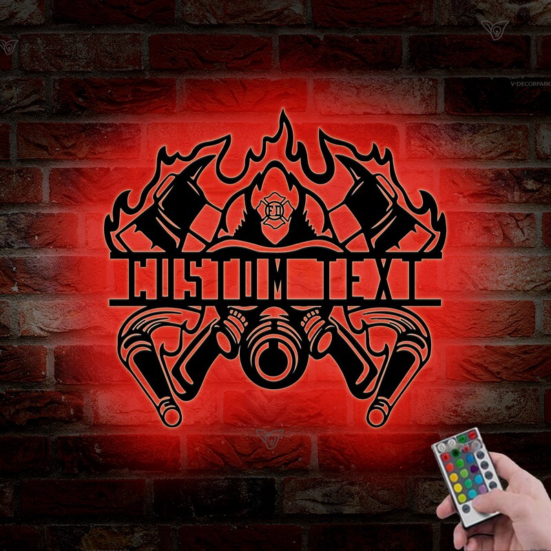 Firefighter Sign - Etsy