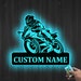 Custom Motorcycle Racing Metal Sign,custom Biker Name Sign, Riding ...