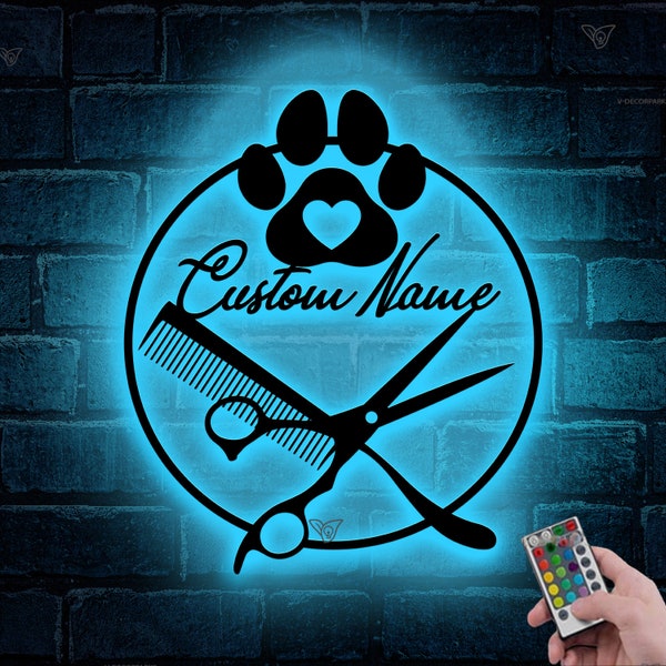 Dog Grooming Window Sign - Etsy