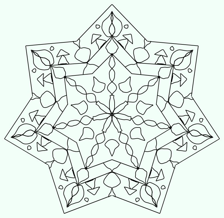 Hand Drawn DIGITAL Printable Mandala Coloring Book - Etsy