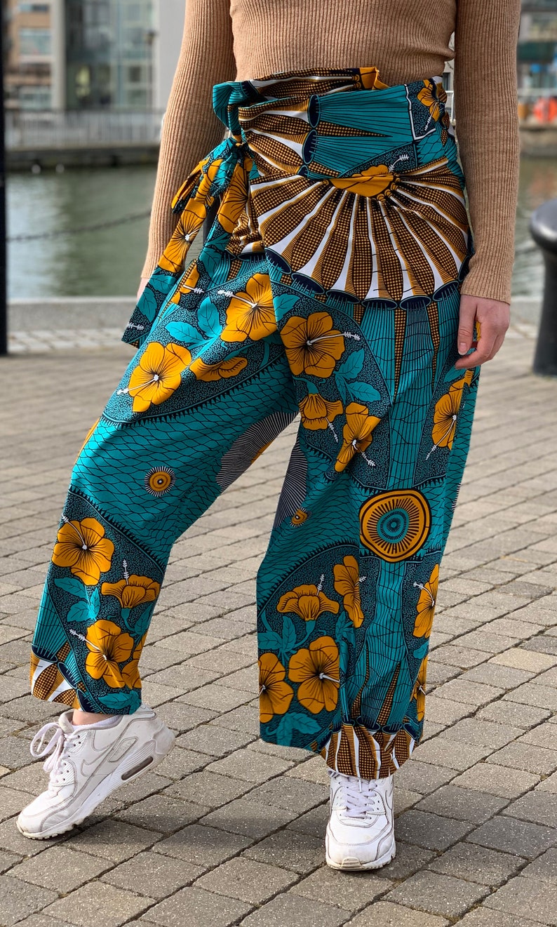 Thai Wrap Trousers Sewing Pattern - Etsy