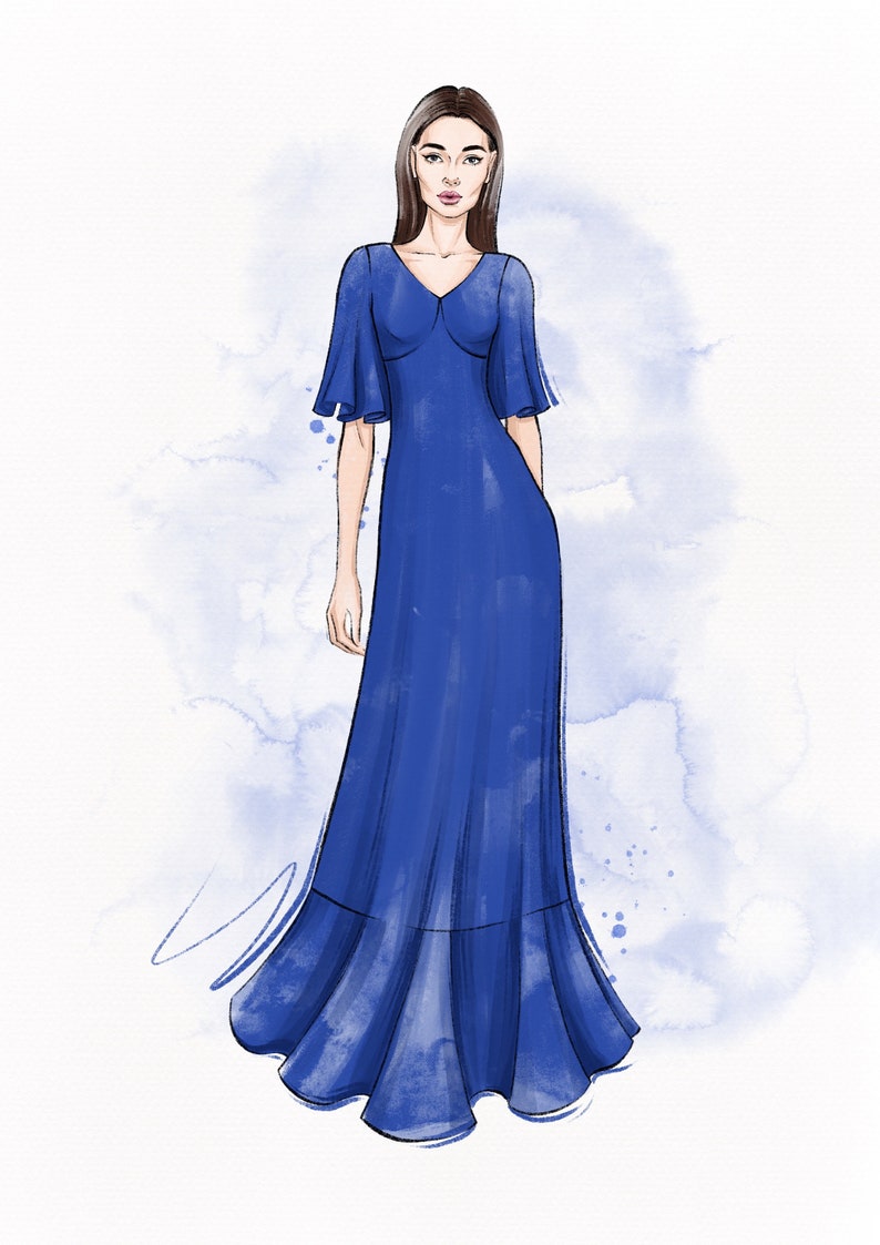 The Lou Lou Dress Sewing Pattern - Etsy