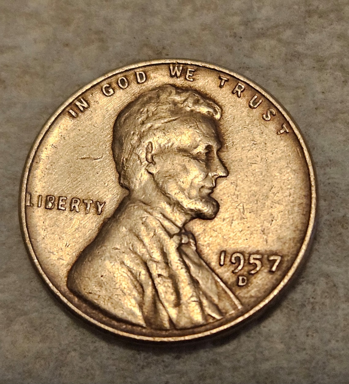 Very Rare 1957D Wheat Penny With Errors - Etsy