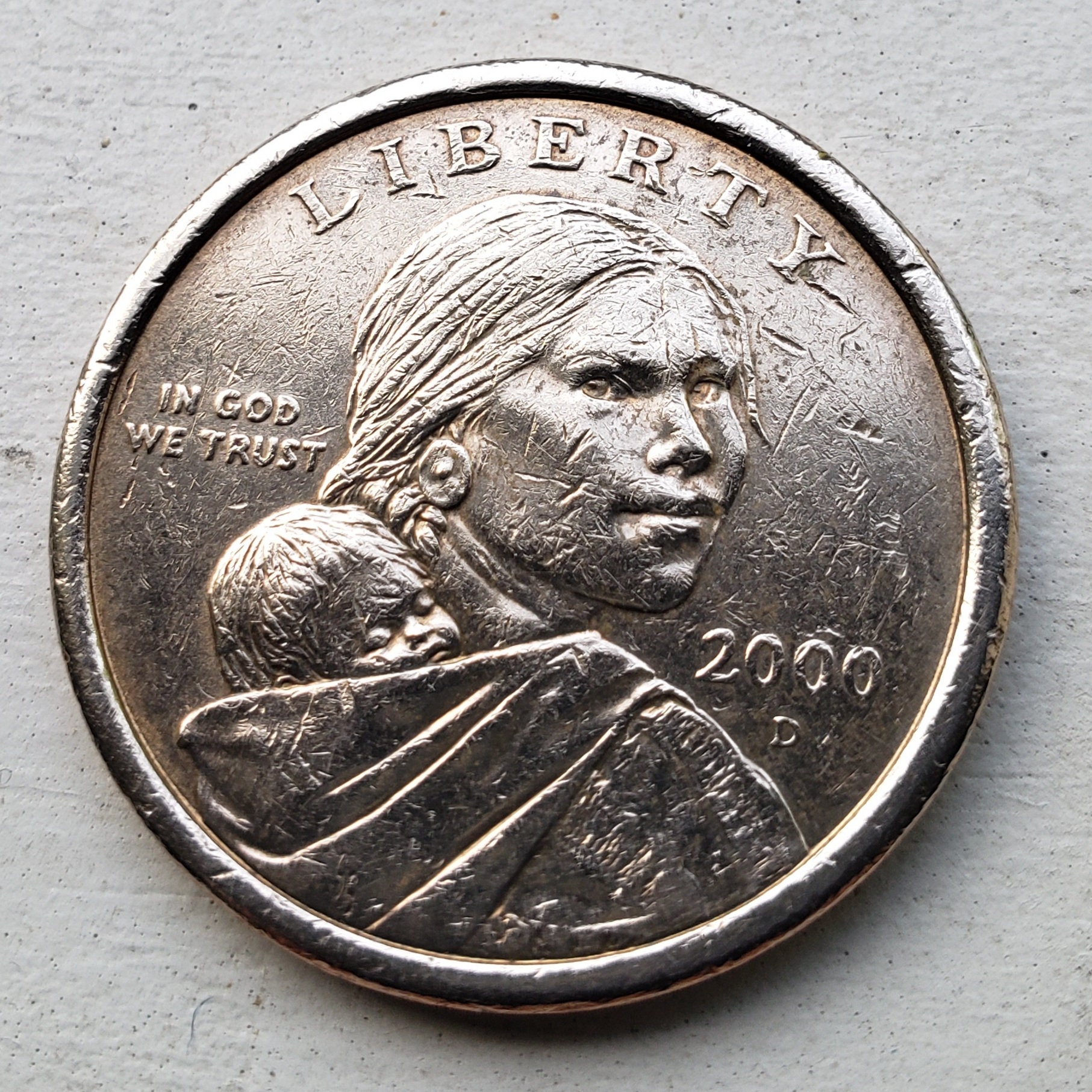 2000 D Sacagawea Rare Dollar Coin Etsy 2000 D Sacagawea Rare Dollar Coin Etsy