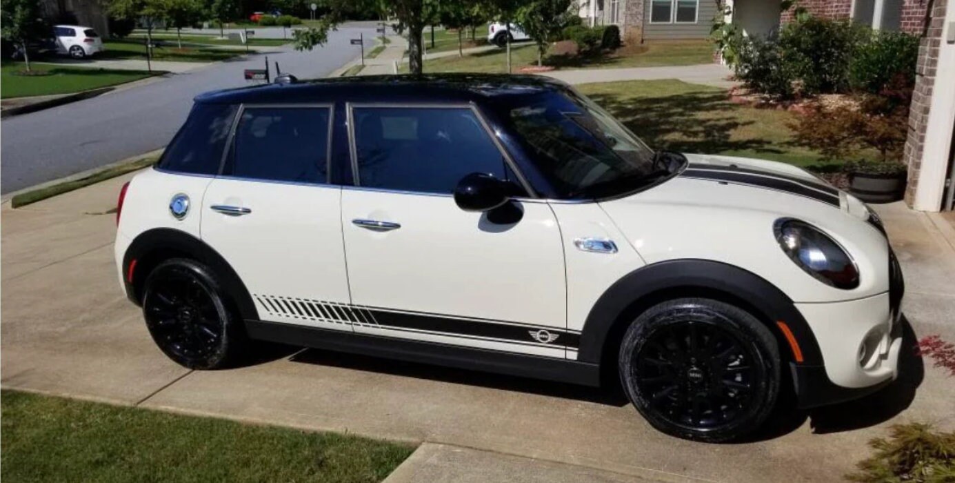 Mini Cooper side stripes stripes for side skirt racing | Etsy