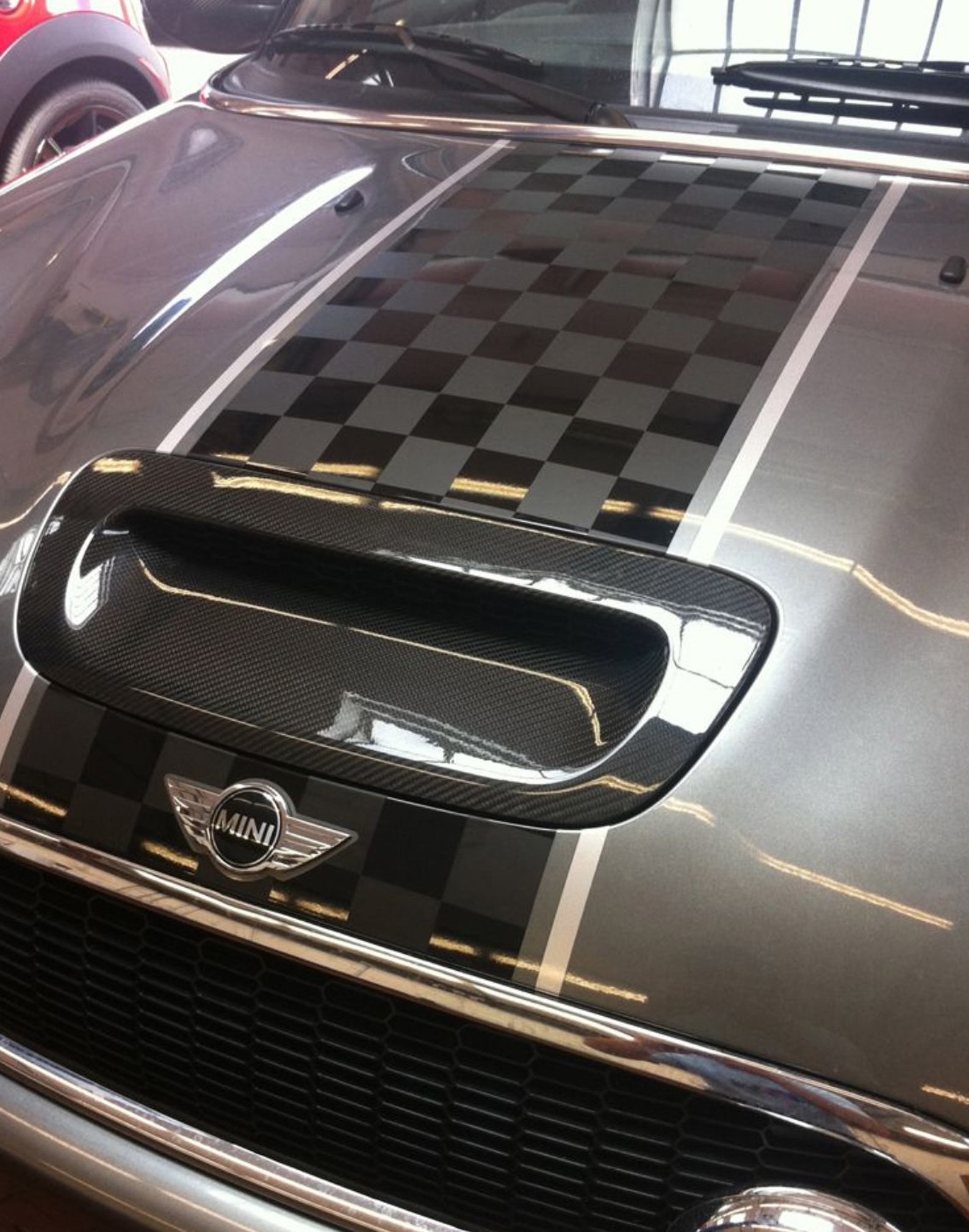 Mini Cooper bonnet roof and boot stripes stripes racing | Etsy