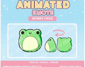 Cute Frog Happy Dancing Animated Emote Dancing Froggy Fun - Etsy