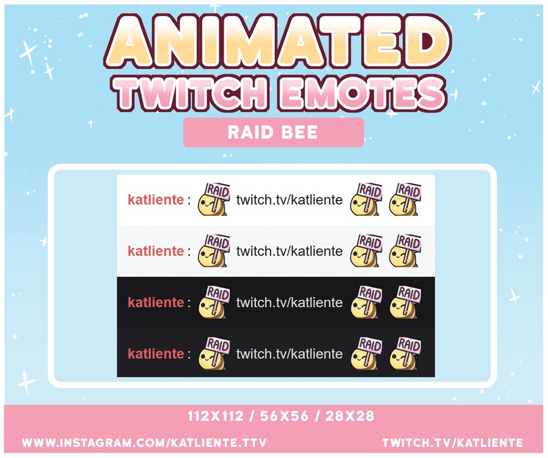 Animated Kawaii RAID Frog Emote Pink Hype Excited Twitch, Discord ...