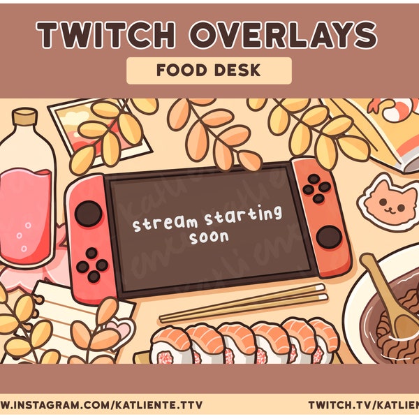 Nintendo Switch Twitch Overlays - Etsy